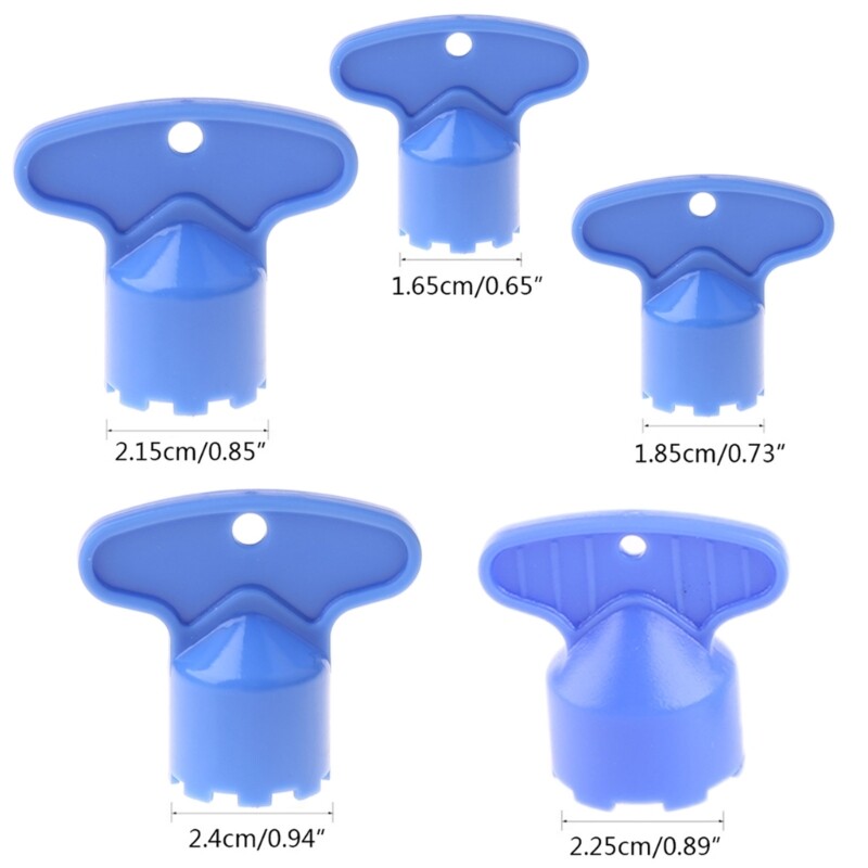 5 Pcs Cache Faucet Aerator Key Recessed Aerator Key for Bathroom ...