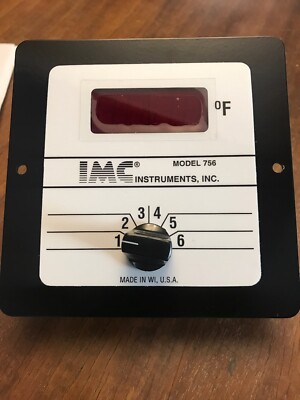 IMC PANEL STYLE TEMPERATURE MONITOR MODEL 756 New | eBay