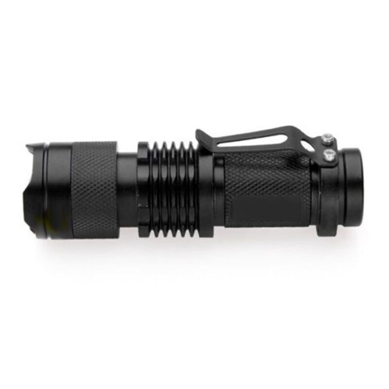 7W 1200LM LED Super Bright Focus Powerful Camping Pocket Size Mini ...