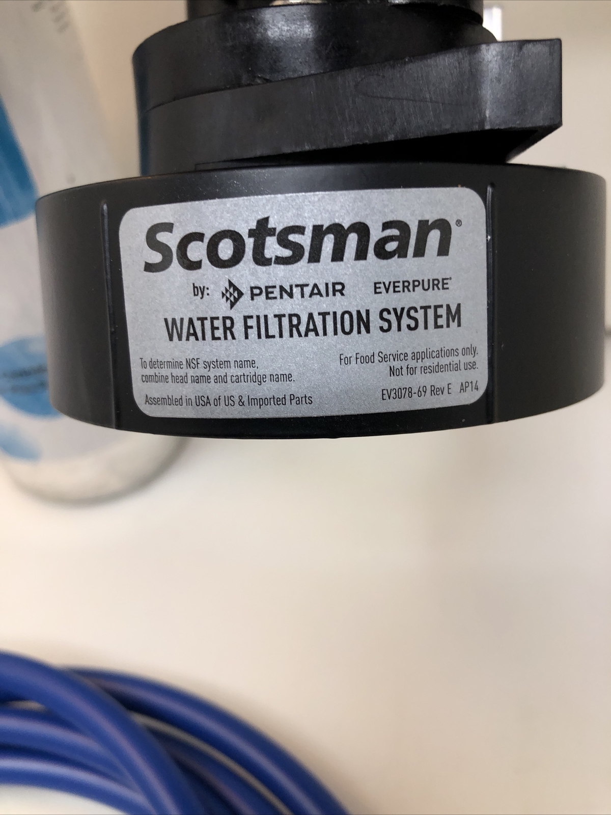 Pentair EverPure Scotsman AP1-P Single System AquaPatrol Water ...