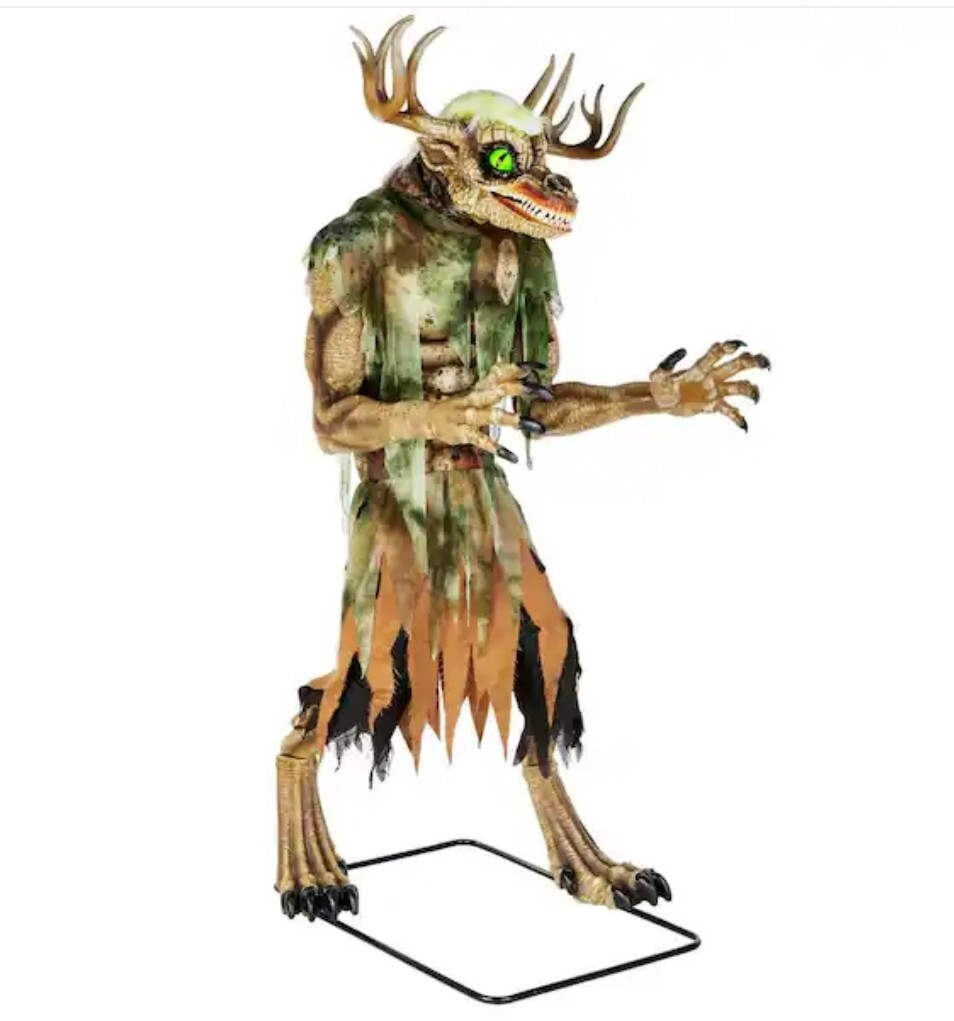 Home Accents Holiday Halloween Animatronic 9.5 ft Animated Immortal ...