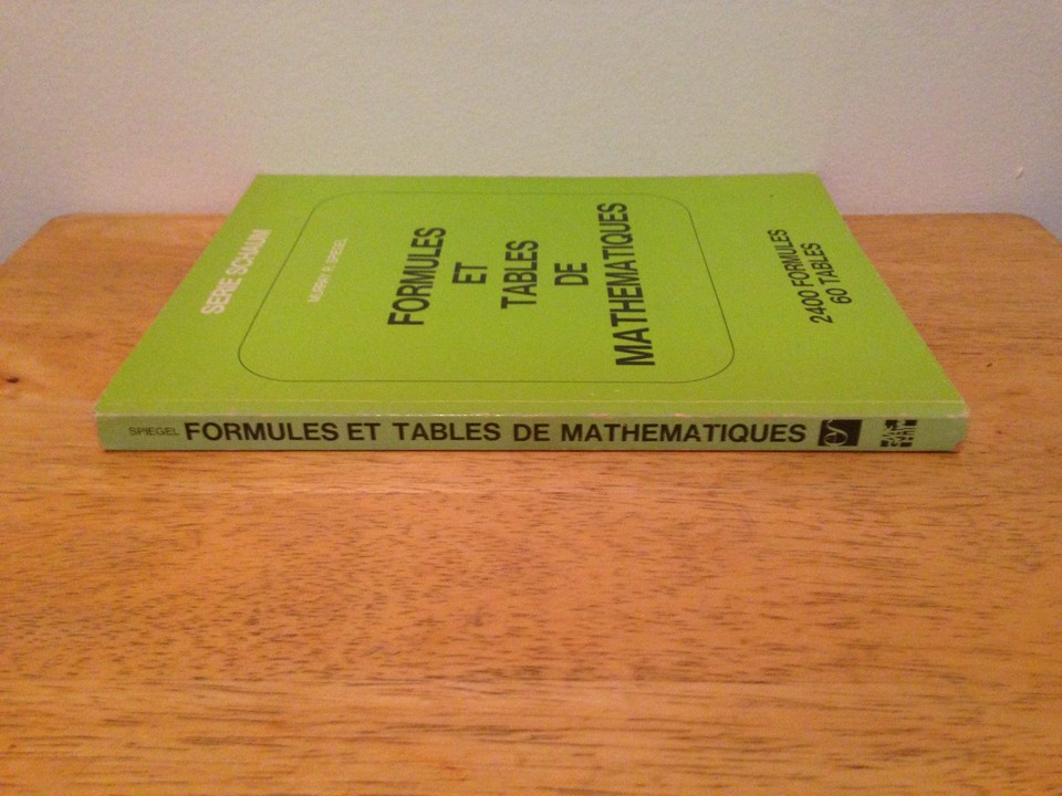 Schaum's theory and problems FRENCH Matrices | eBay