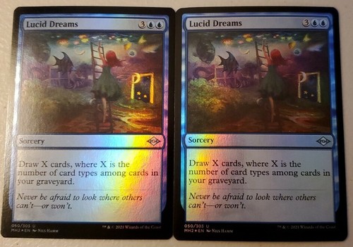 Mtg 2x Lucid Dreams MH2 Foil 050/303 Near Mint | eBay UK