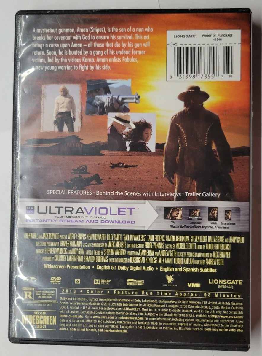 Gallowwalkers Dvd Cover Gallowwalkers / (Uvdc Ws Ac3 Dol) [DVD]