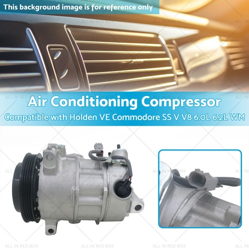 Air Conditioning Compressor Suitablefor Holden VE Commodore SS V V8 6 ...