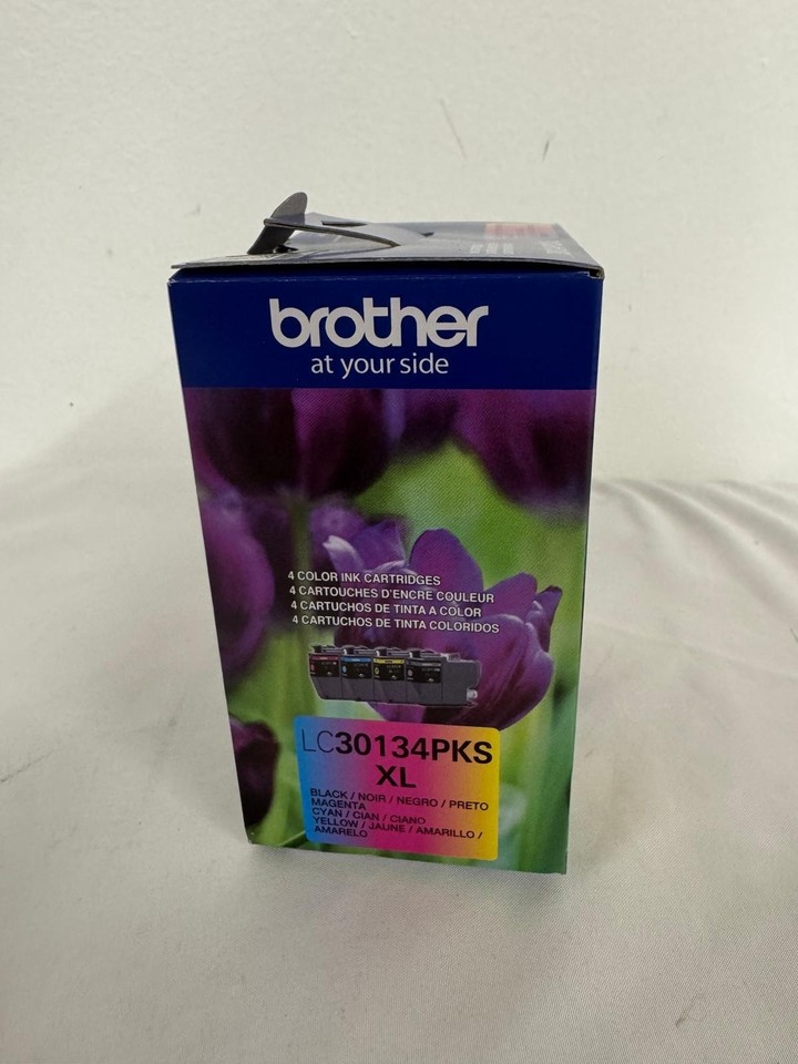 Brother Printer Genuine LC30134PKS 4-Pack High Yield Color Ink ...