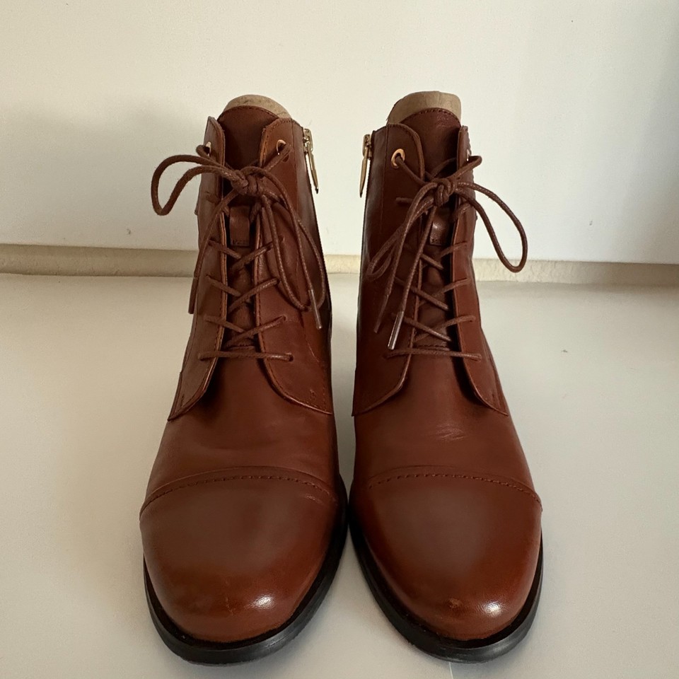 Regarde Le Ciel Boots Women’s Size 41 Us 10 Brown Leather Side Zip ...