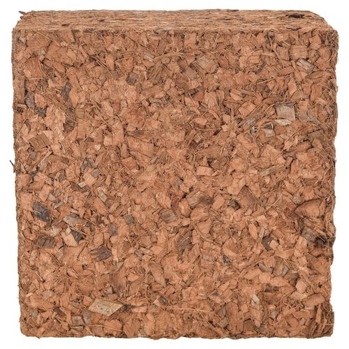 10 Lbs. Organic Coconut Coir Chip Block Soilless Grow Media Soil ...