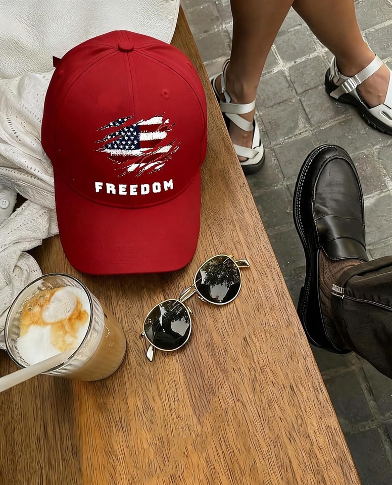 Freedom Charlie Hat American Flag Christian Cross This is The Turning ...