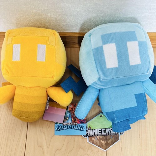 Minecraft Legends Array Build Plush Mascot 20cm Soft Stuffed Toy Set of ...