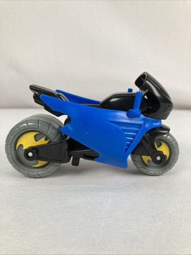 Imaginext Batman Blue Batcycle From Batcave DC Super Friends Motorcycle ...