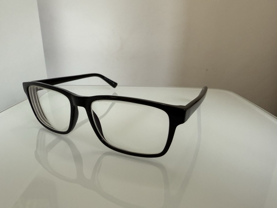 Specsavers Entry 01 Glasses Frames Black Square Eyeglasses Spectacles ...