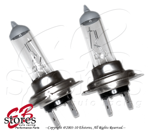 2pcs 4300K OEM Clear White H7 12V 55w Xenon Gas HID Low Beam Light Bulb ...