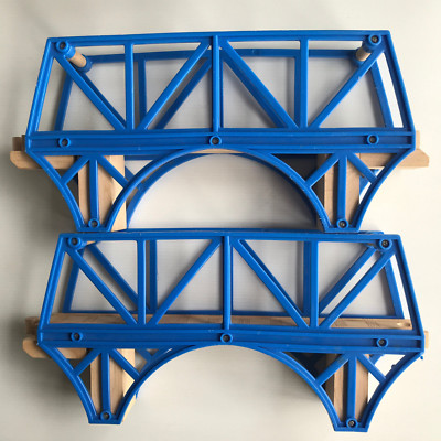 2x Sodor Blue Bay Bridge Thomas The Tank Engine & Friends Wooden ...