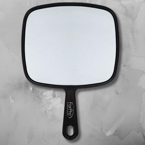 Extra Large Hand Mirror with Handle, 9" W X 12" L, Multi-Purpose ...