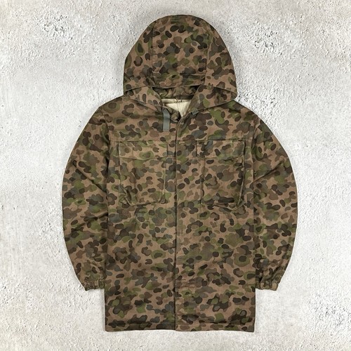 70s Vintage Austrian Military Pea Dot Camouflage Army Field Parka ...