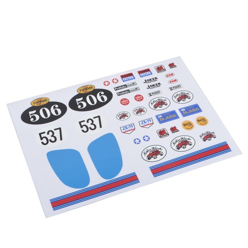 1/10 Scale Body Shell Decals Stickers For Tamiya SAND SCORCHER | eBay
