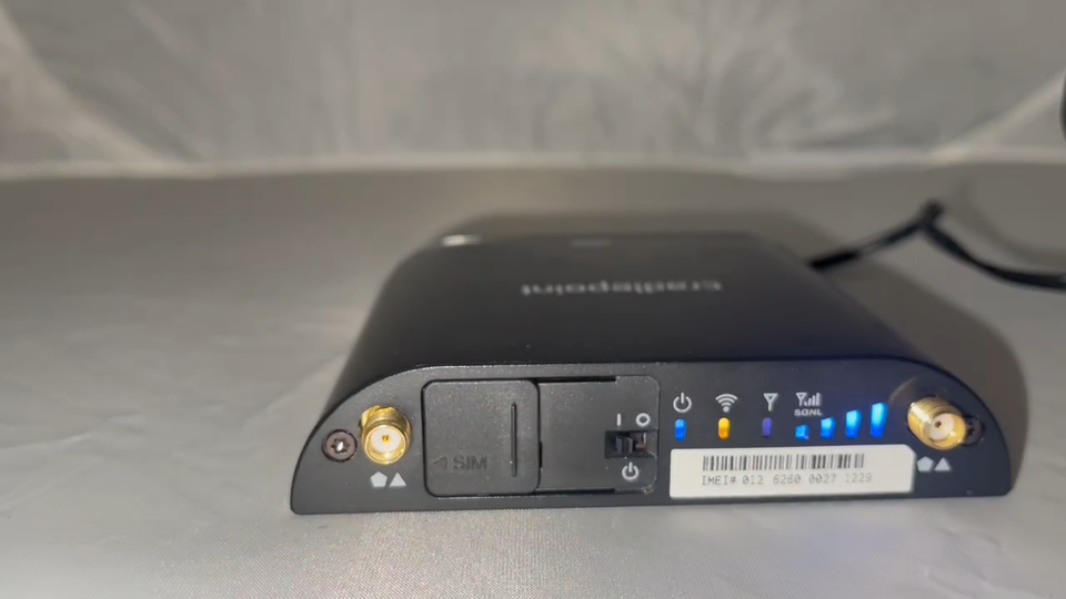 CradlePoint IBR600LP-AT AT&T SIM Wireless Router No AC/Antennas | eBay