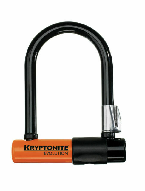 Kryptonite Evolution Mini-5 Bicycle U-Lock With Transit FlexFrame 3.25 x 5.5 Bracket for sale ...