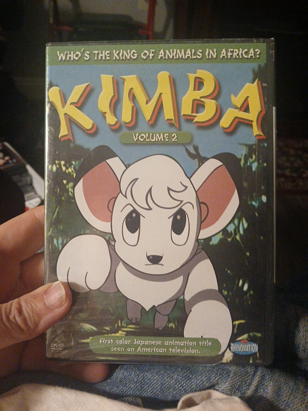 Kimba - Volume 2 DVD (DVD, 2003) First Color Japanese Anime Animation ...