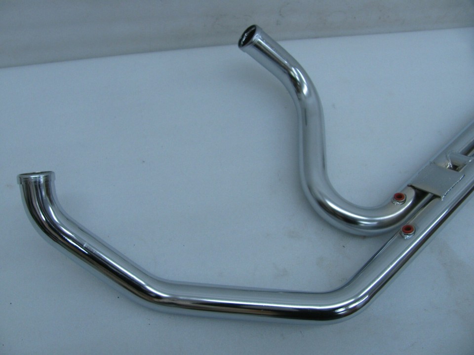 New NOS Thunderheader Harley Davidson Chrome thunder header exhaust ...