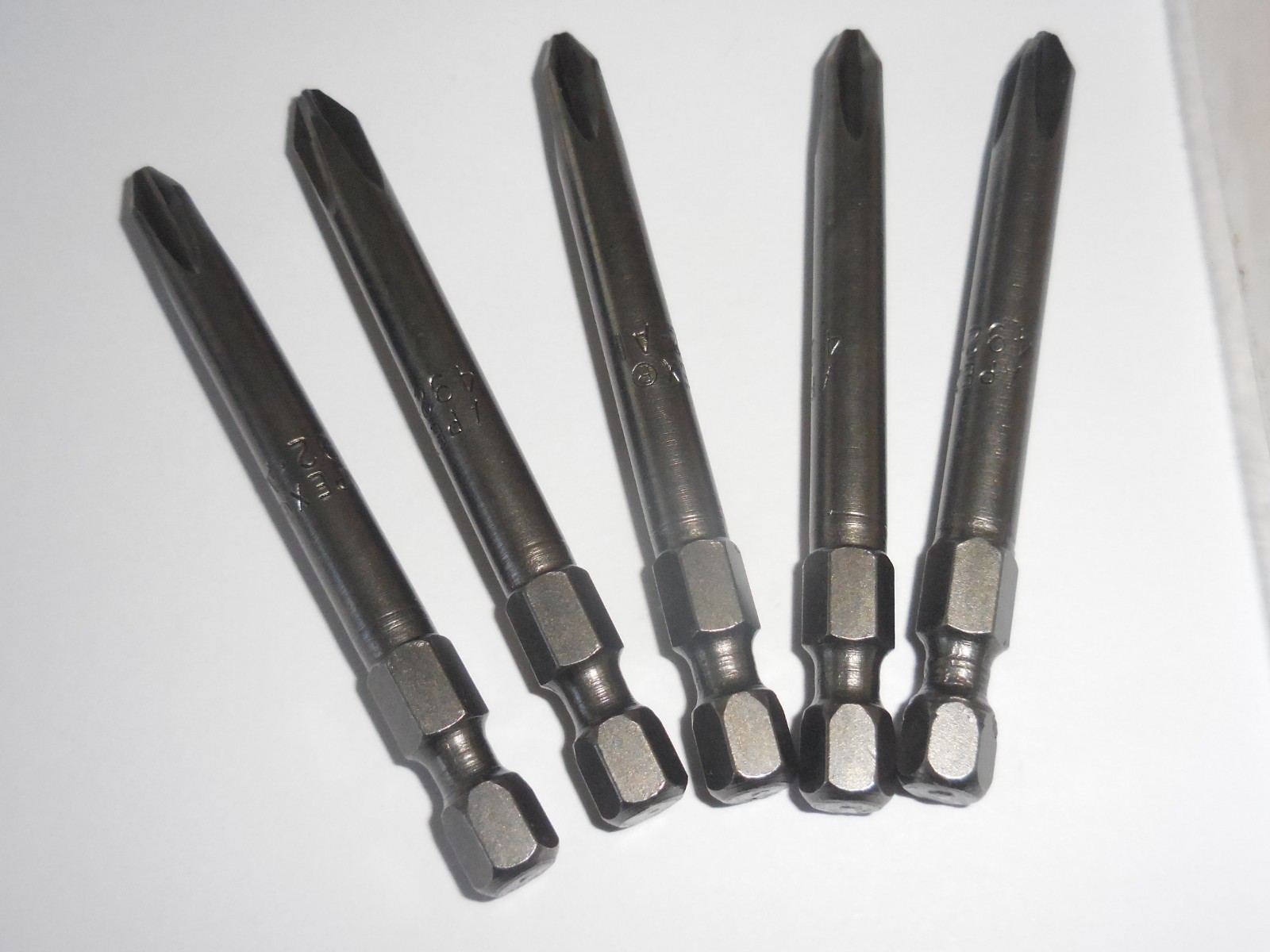 (5EA) APEX 492-AI PHILLIPS BIT , 1/4" HEX POWER DRIVE #2 , FREE ...