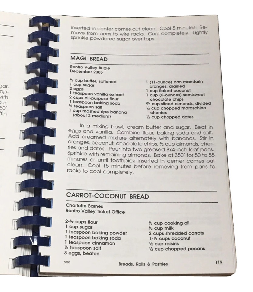 Renfro Valley Bugle The Best Of The Valley Kitchen Cookbook Kentucky KY ...