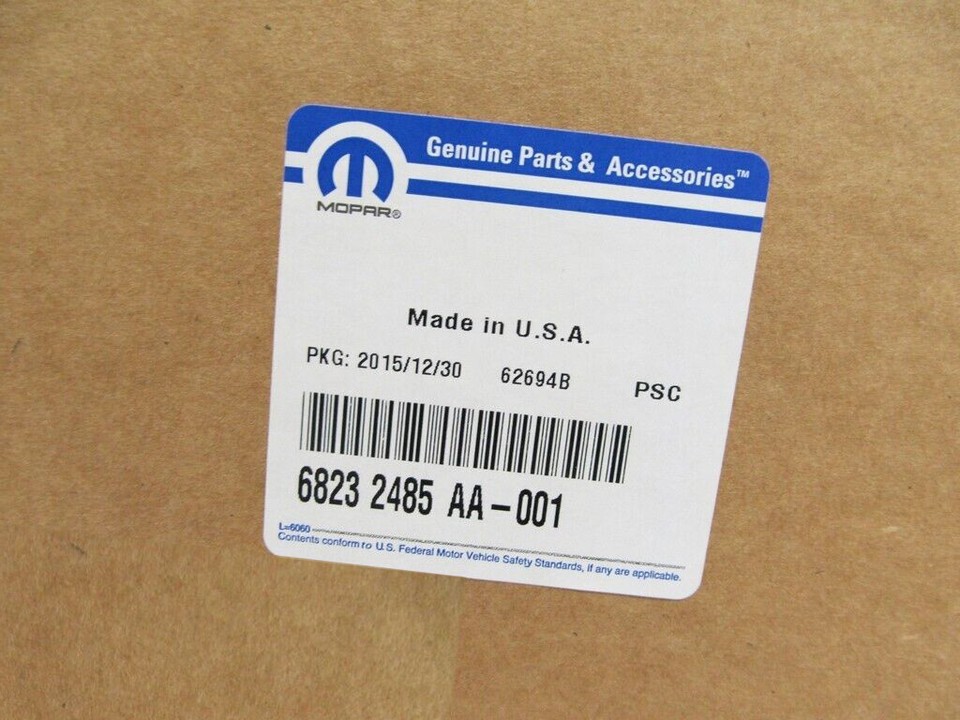 13-18 RAM 1500 FRONT BUMPER INNER BRACKET KIT OEM NEW MOPAR GENUINE ...