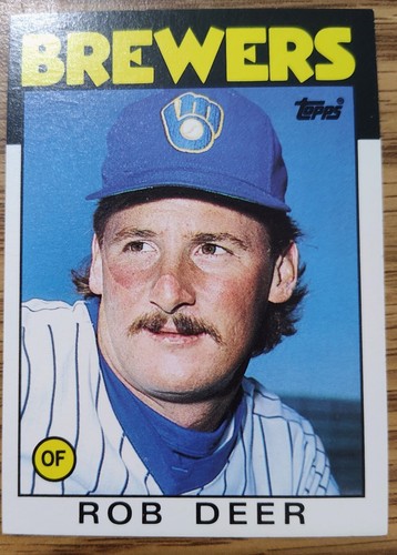 Rob Deer (Milwaukee Brewer s) #311 Topps '85 | eBay