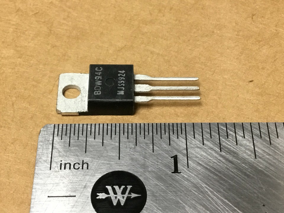 (3 PC) NEW JERSEY SEMI BDX37 Bipolar Junction Transistor, Darlington ...