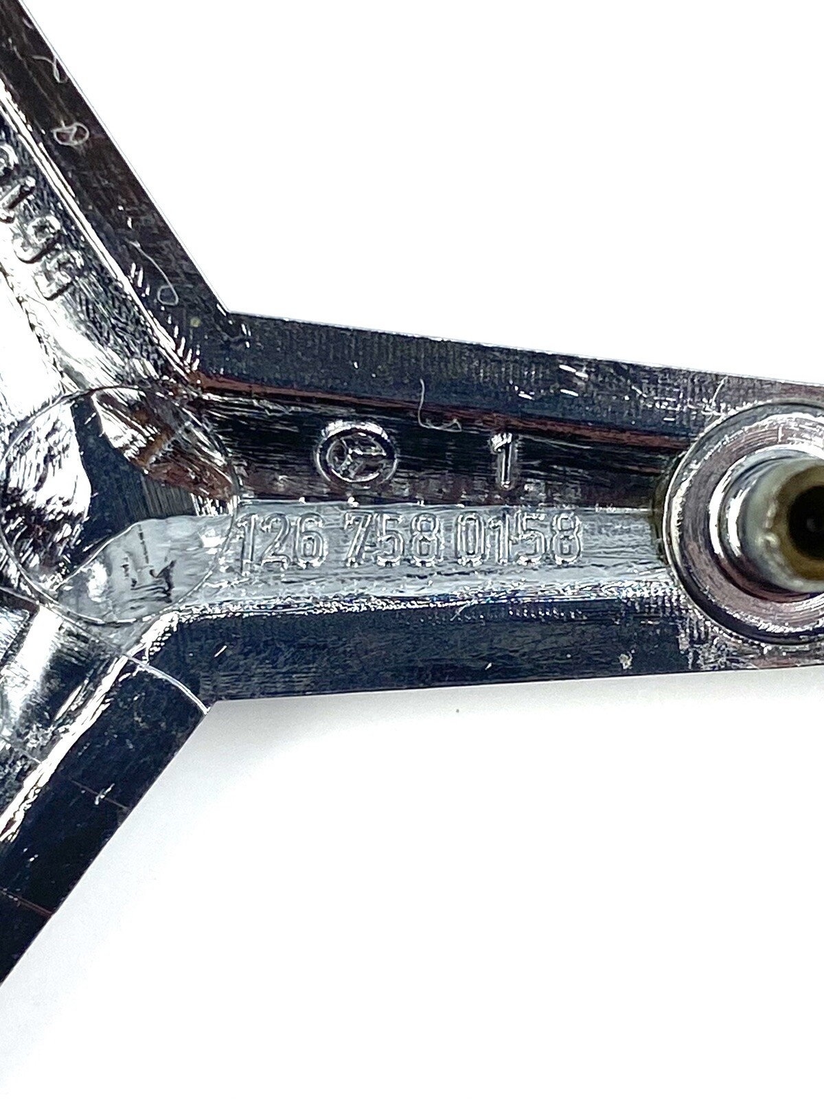 Genuine OEM Mercedes Trunk Lid Emblem Star W126 SEC SE SEL 1267580158 ...