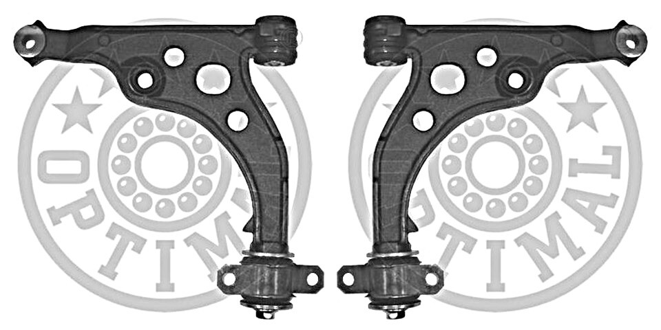OPTIMAL Front Lower Track Control Arms Pair For PEUGEOT FIAT CITROEN 94 ...