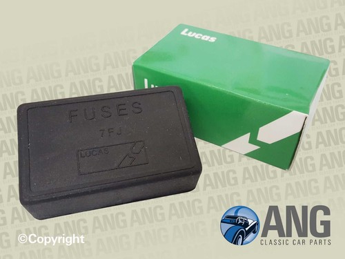 TRIUMPH TR5, TR6, TR7, TR8 LUCAS 7FJ FUSE BOX COVER 37H4727A, 54382845 ...