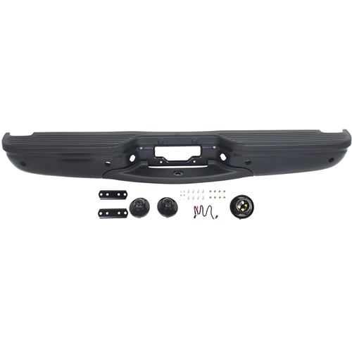 NEW Step Bumper For 2000-2005 Ford Excursion Rear Black Models Assembly ...