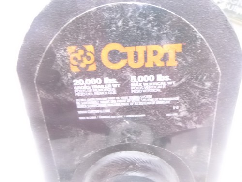 Curt 60602 Double Lock Offset Gooseneck 2-5/16" Ball 4" Offset 20 ...