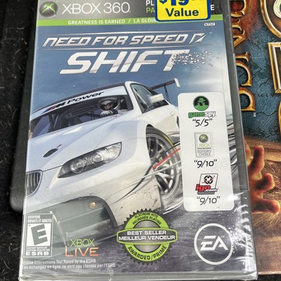 Need For Speed Shift Xbox 360 Game Platinum Hits Factory Sealed Racing ...