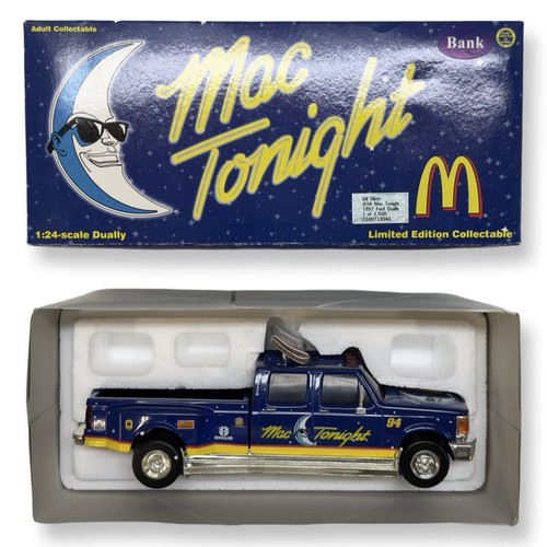 Action 1997 Bill Elliot #94 Mac Tonight Dually Truck Bank 1:24 Scale 1 ...