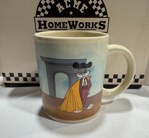 Vintage Warner Bros Bully for Bugs 1953 Bull Bugs Bunny Matador Cup Mug ...