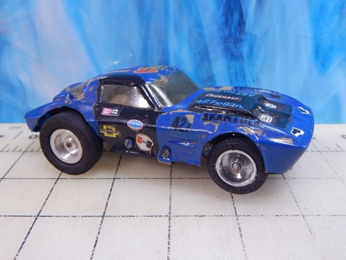 Vintage 1/24 Cox /Monogram model Slot Car corvette stingray | eBay