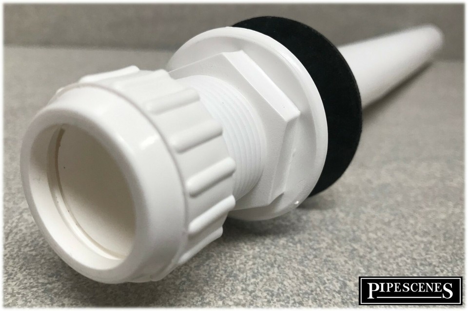 Straight Toilet Cistern Tank Overflow Outlet Pipe for 21.5mm Pipe | eBay UK