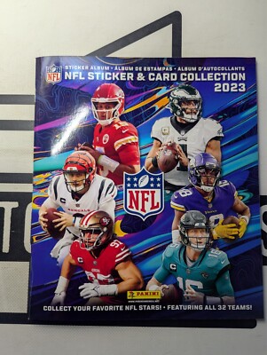 Panini 2023 NFL Sticker Album w/ 10 Bonus Stickers pro USA Football ...