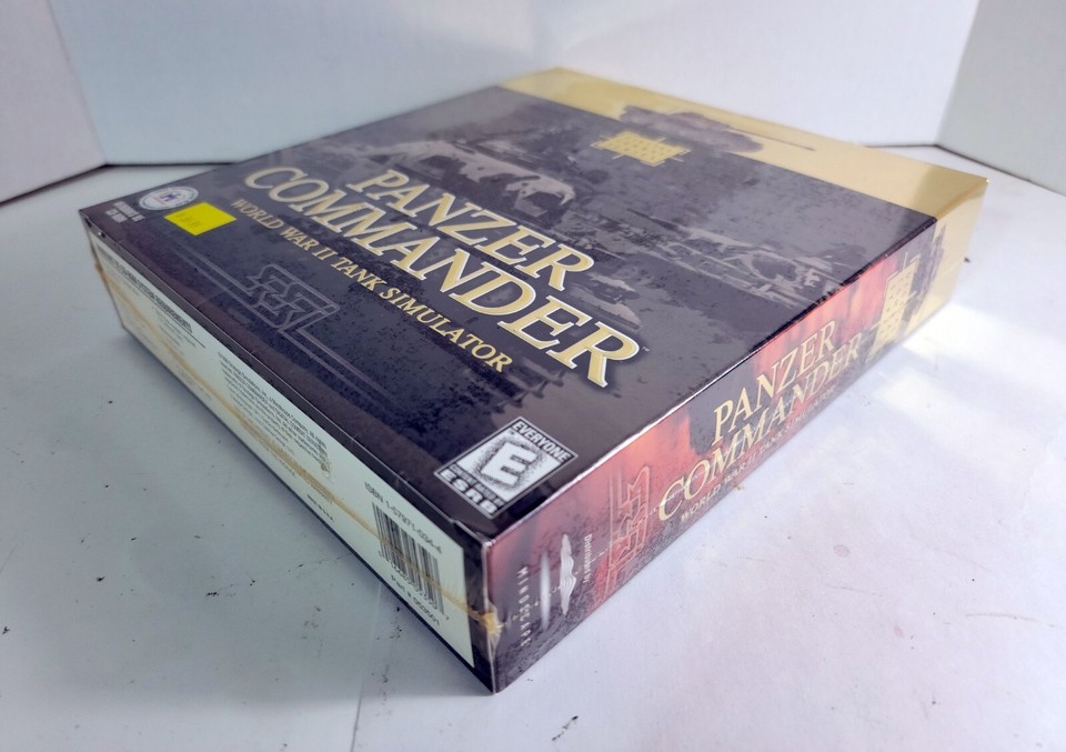 Panzer Commander World War II Simulator PC 1998 Tank Strategy Game ...