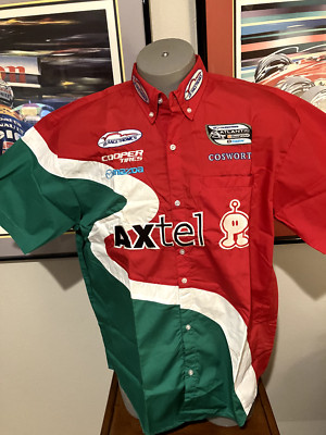 AUTHENTIC US RACETRONICS CUSTOM EMBROIDERED TEAM CREW SHIRT | eBay