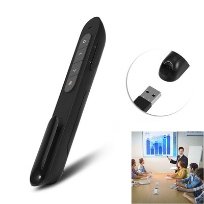 2.4GHz RF Pointer Pen Wireless USB Power Point Presenter Remote Control ...