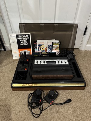 Sears Atari Video Arcade Tele-Games System With Games, Storage Center ...
