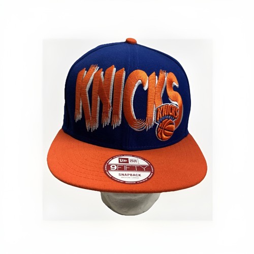 New York Knicks Big Logo Snap Back Hat Cap New Era 9 Fifty Adjustable ...