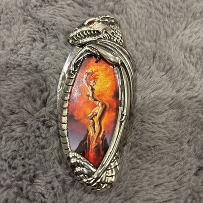 Franklin Mint Knightstone Collection Dragon Knife Mistress of Fire ...