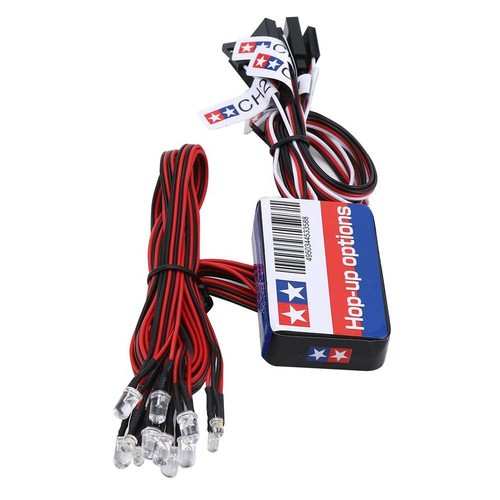 Tamiya Simulation Flash RC Accessories 4 Colors Lighting 12 LED ...