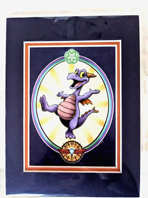 Disney Epcot Figment Mini Art Print, NEW | eBay