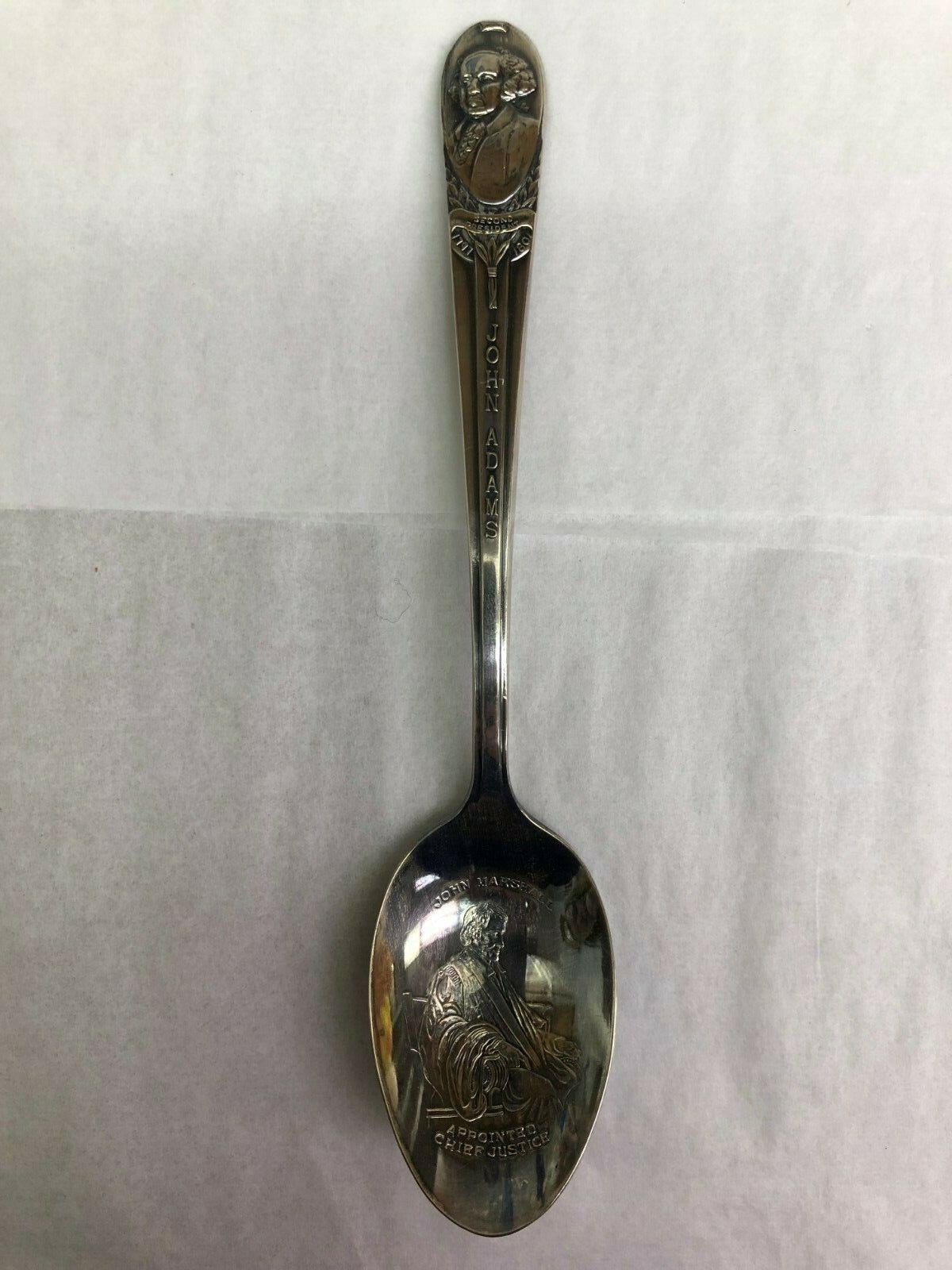 Vintage Set of 3- Silver Plated Presidential Spoons | eBay